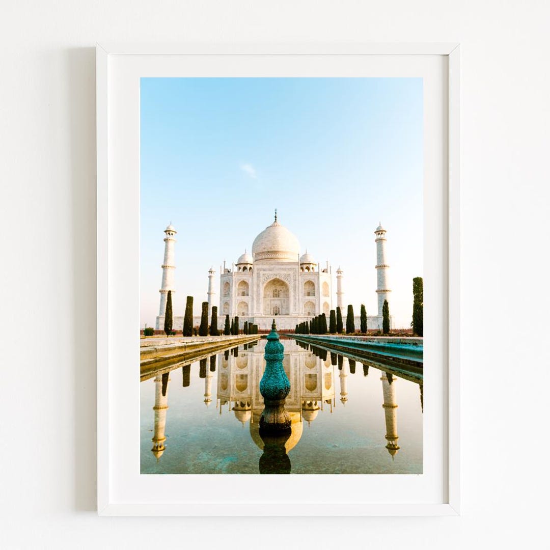 Taj Mahal Printable Wall Art – Digital Download, India Travel ...