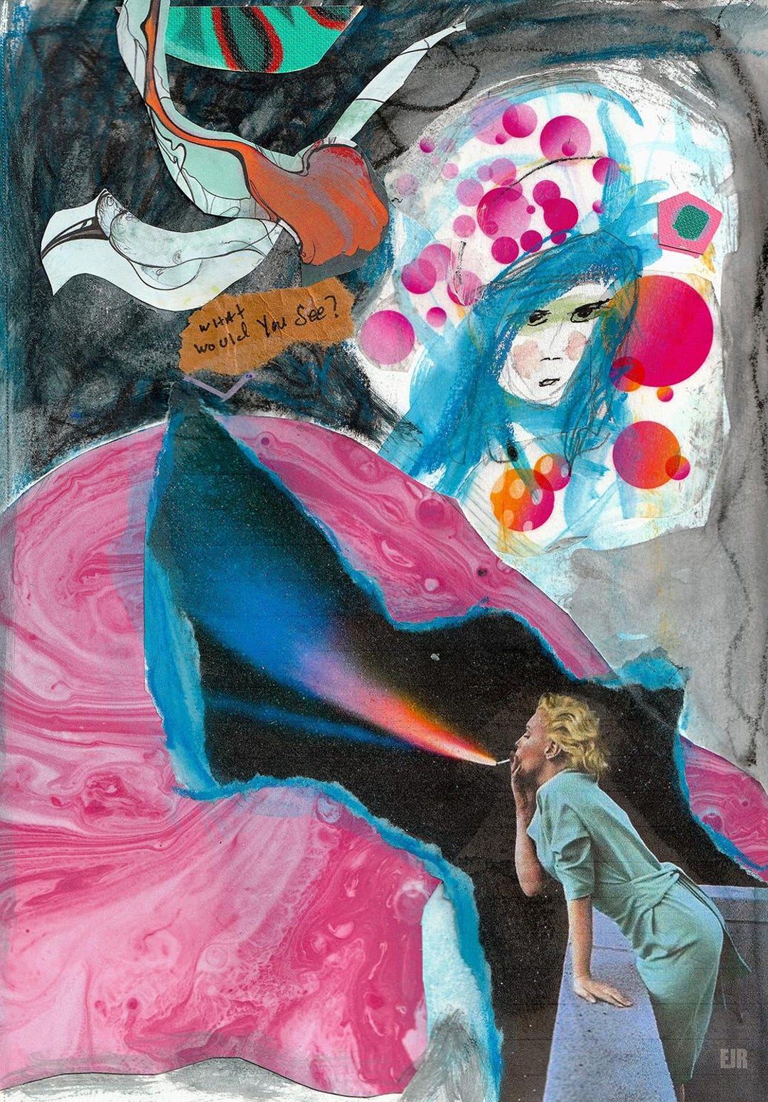 Art Print: Keyhole, What Will You See 04 - Etsy