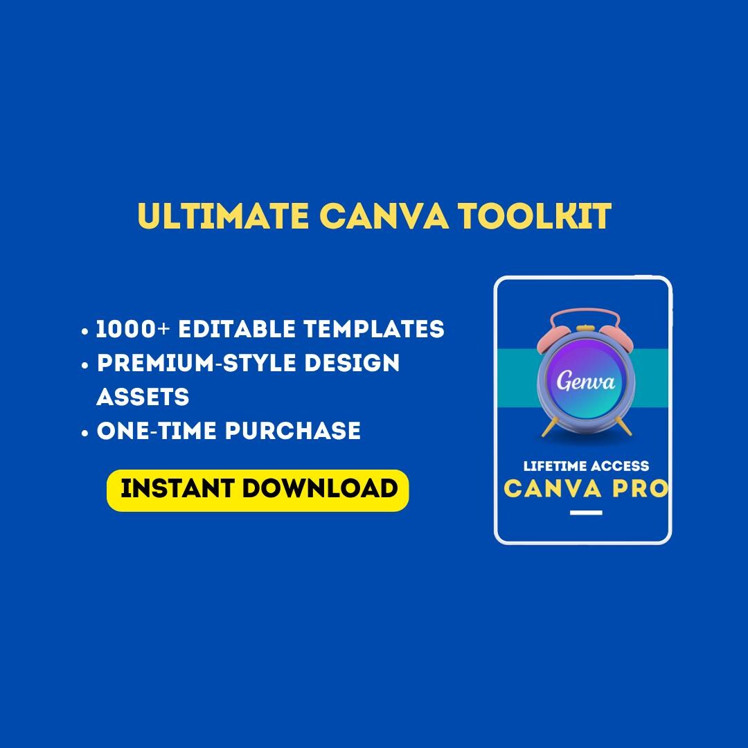 Canva Pro Elements & Template Library (lifetime Use) - Etsy
