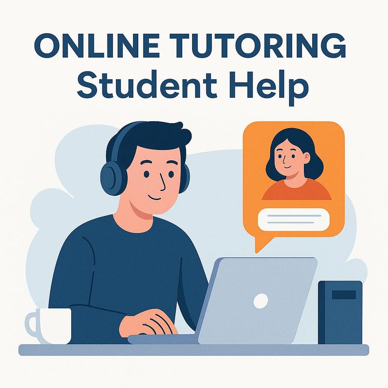 Online Tutoring Student Help - Etsy