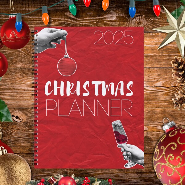 Xmas Card List 2025 - Etsy UK