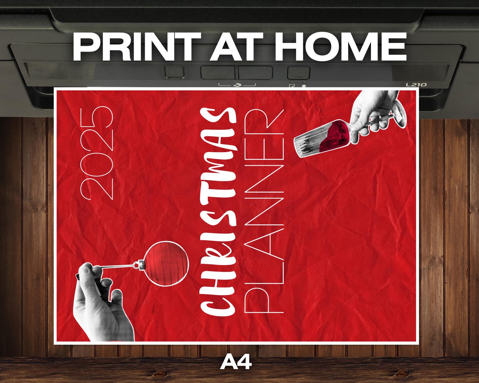 A4 Christmas Planner 2025 Printable With Budget Tracker Gift List and Card List - Etsy