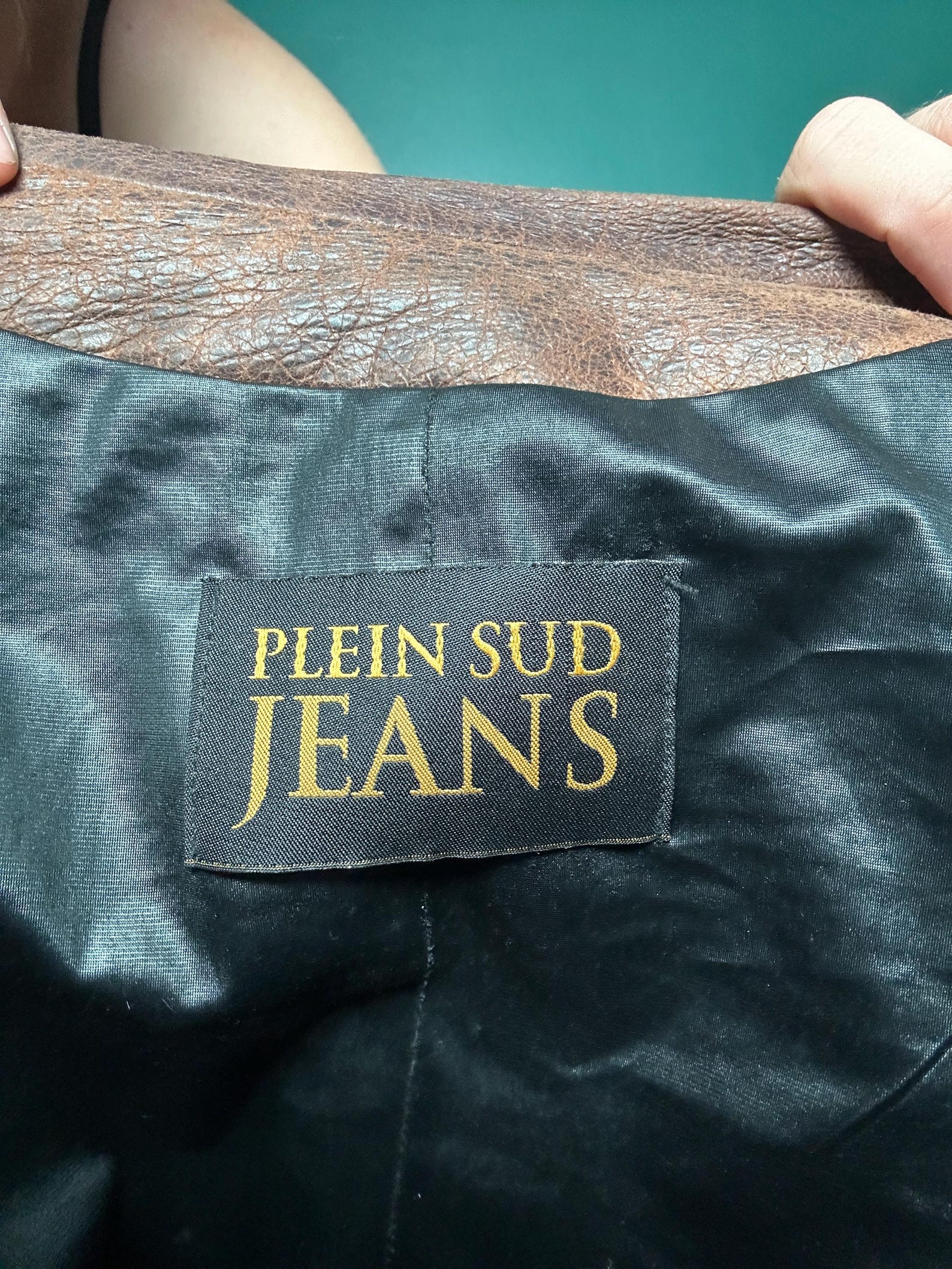 Vintage Archive Very Rare Plein Sud Brown Leather Set - Etsy
