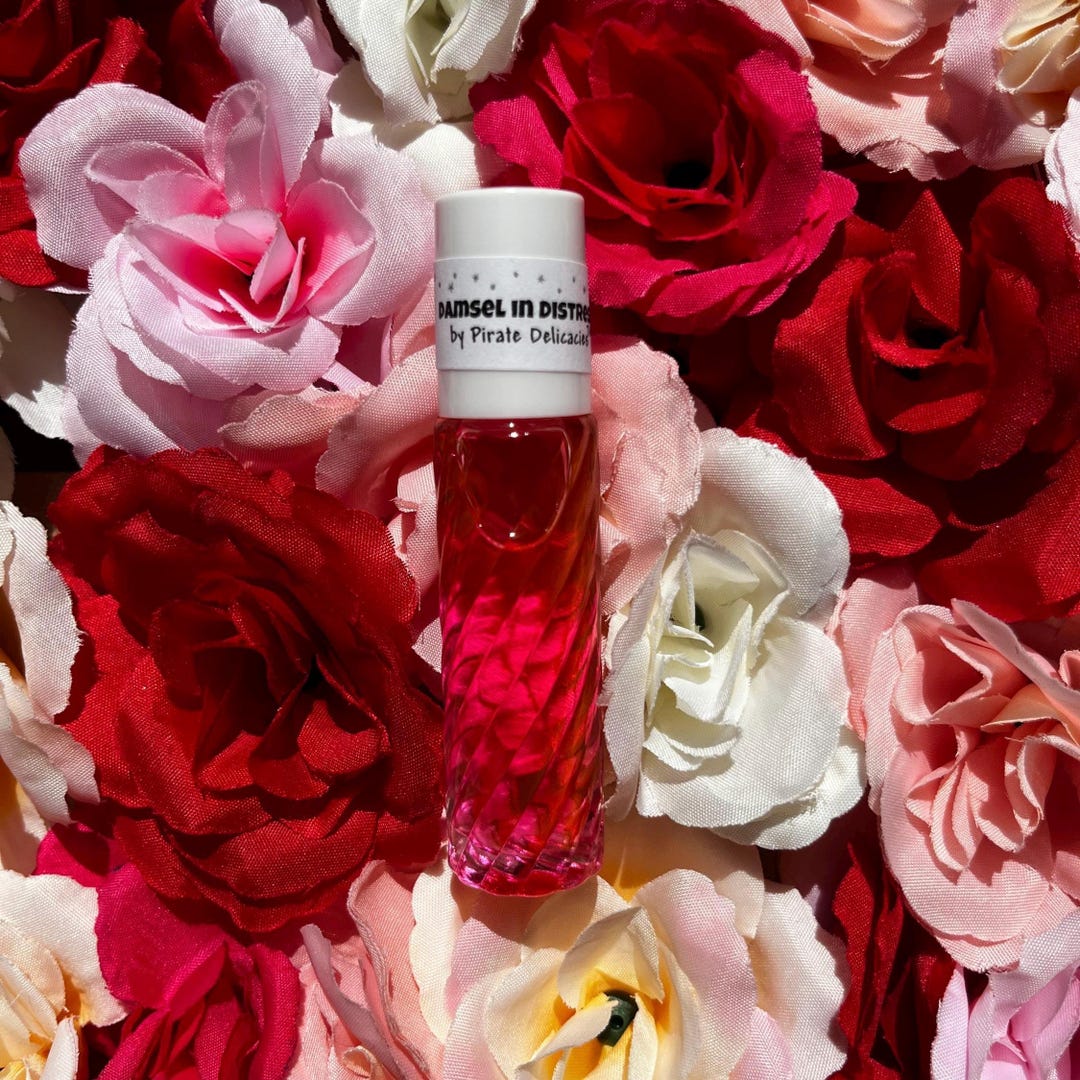 Damsel in Distress Roll on Oil: Pirate Inspired Perfume - Etsy
