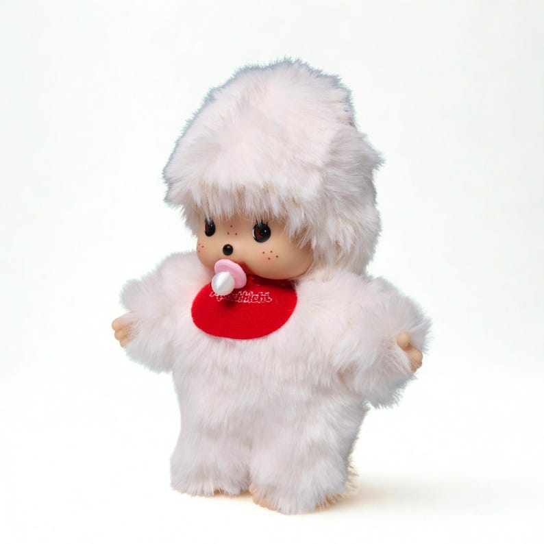 Monchhichi Plush Keychain | 6'' Monchichi Doll | Comes in a Suprise Box ...