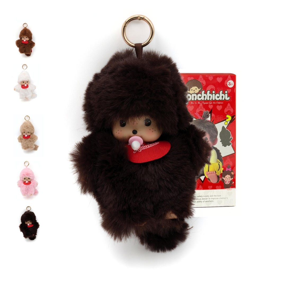 Monkey Baby Plush Keychain | 6'' Monkey Baby Doll | Comes in a Suprise ...