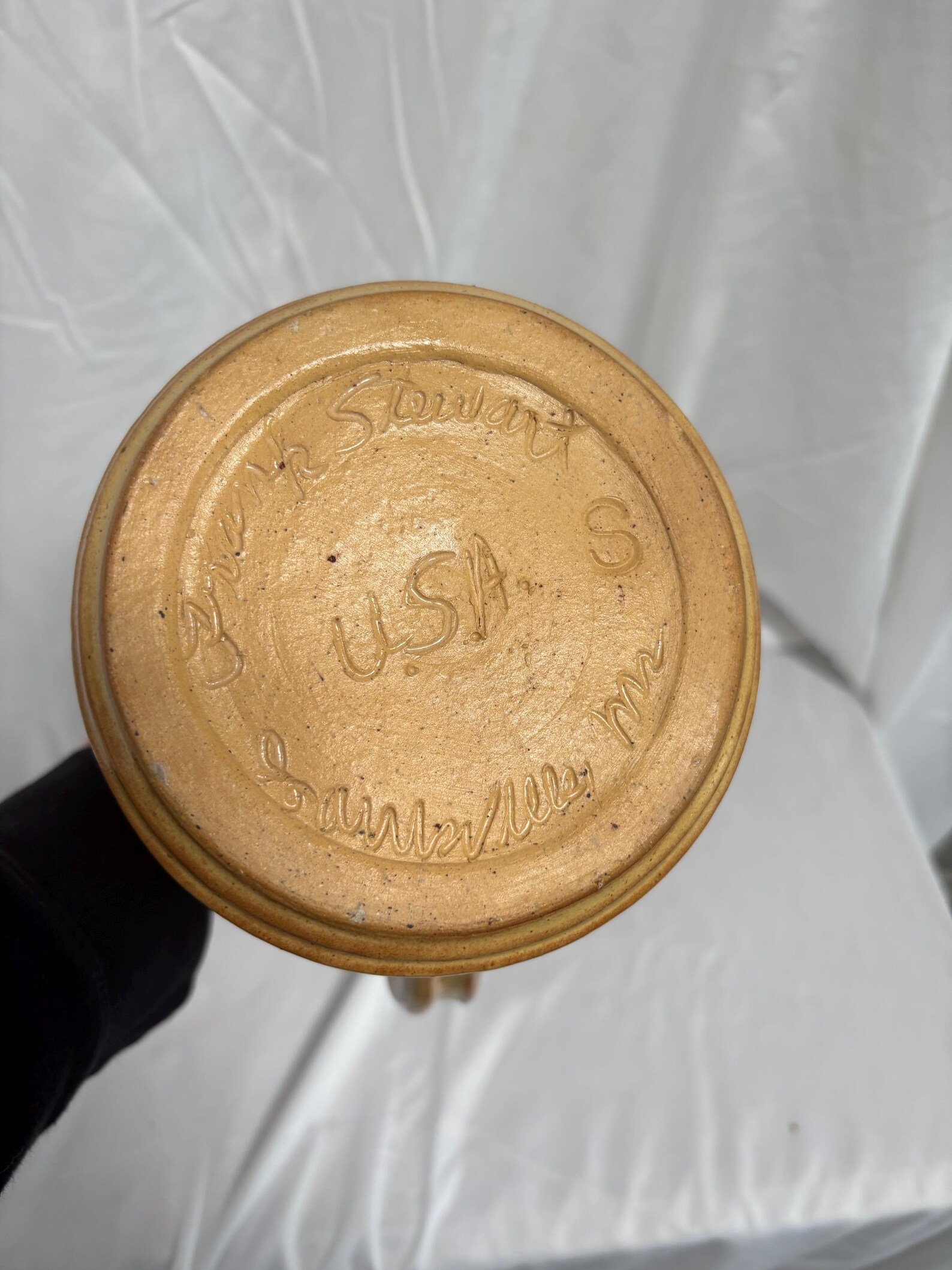 Signed Frank Stewart Pottery Pitcher - Etsy