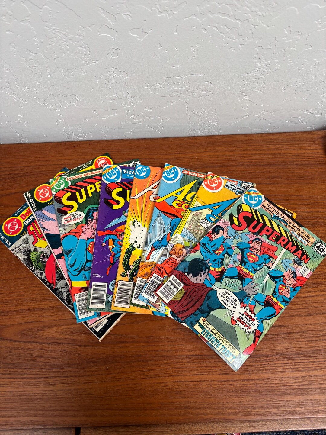 Superman, Superman & Family Comics From 1970s - Set of 8 - Etsy