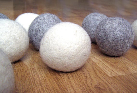 Etsy dryer balls store