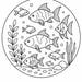 Printable Fish Tank Coloring Pages | Digital Download Aquarium Coloring ...