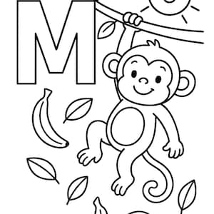 ABC Alphabet Coloring Book for Kids | A to Z Printable Coloring Pages ...