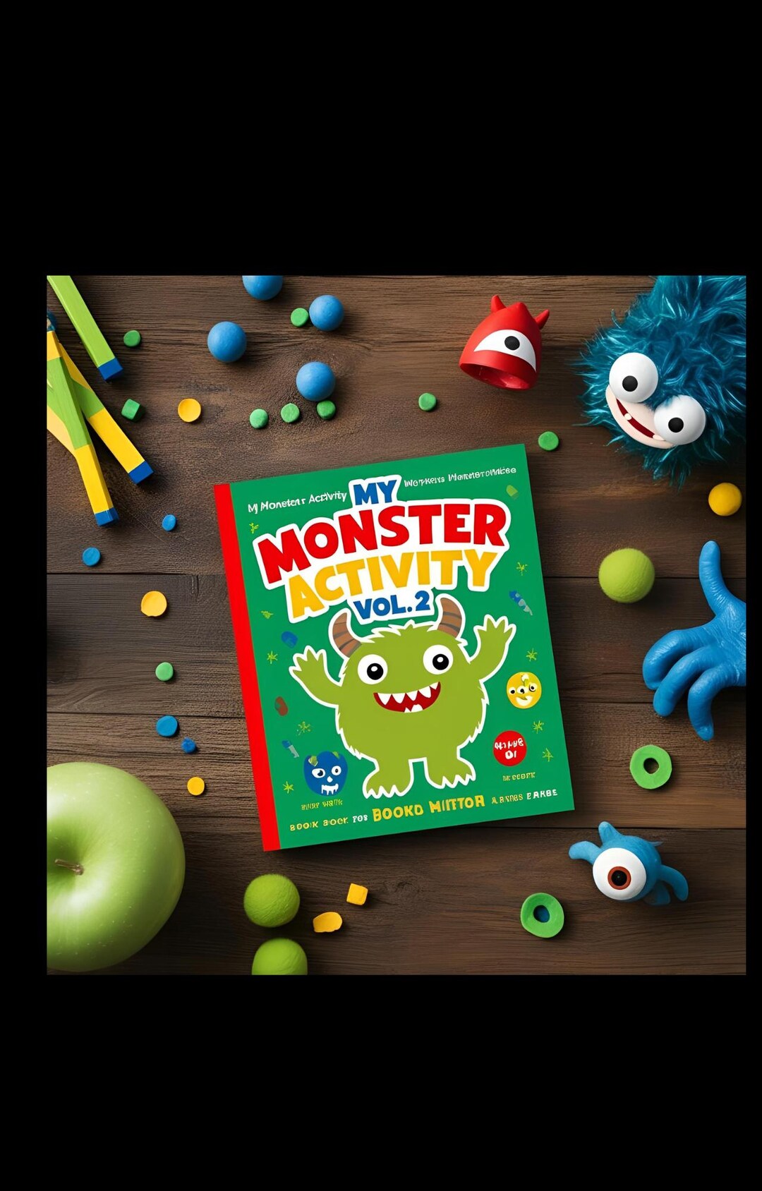 Monster Activity Book for Kids – Fun Tracing, Coloring, Mazes, Letters ...