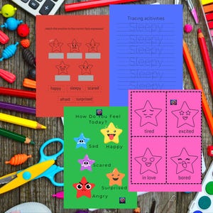 How Do You Feel Today? Emotion Activity Book for Kids | Printable SEL ...