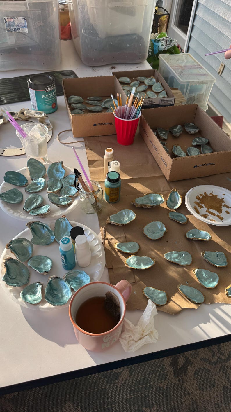 Clean Oyster Shells for Crafts and Decoupage - Etsy