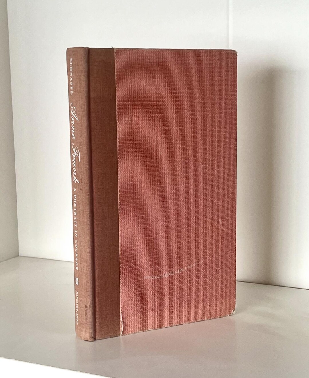 Anne Frank: A Portrait in Courage by Ernest Schnabel, 1958 Hardcover ...