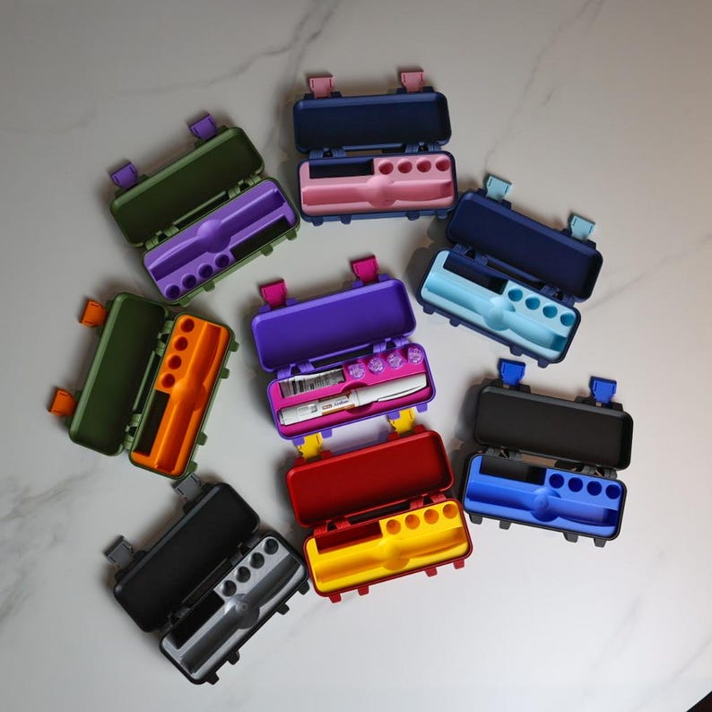Wegovy Flextouch Pen Hardshell Travel Case: Custom Colour ...