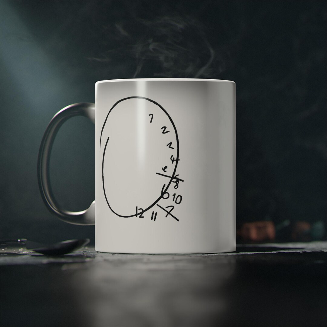 Hannibal Magic Mug - TV Show Clock Design, Wonky Cup, Mother's Day Gift ...