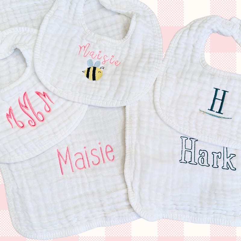 Bibs With Names - Etsy