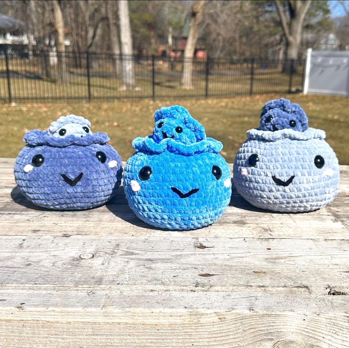 Blueberry Crochet Pattern - Etsy