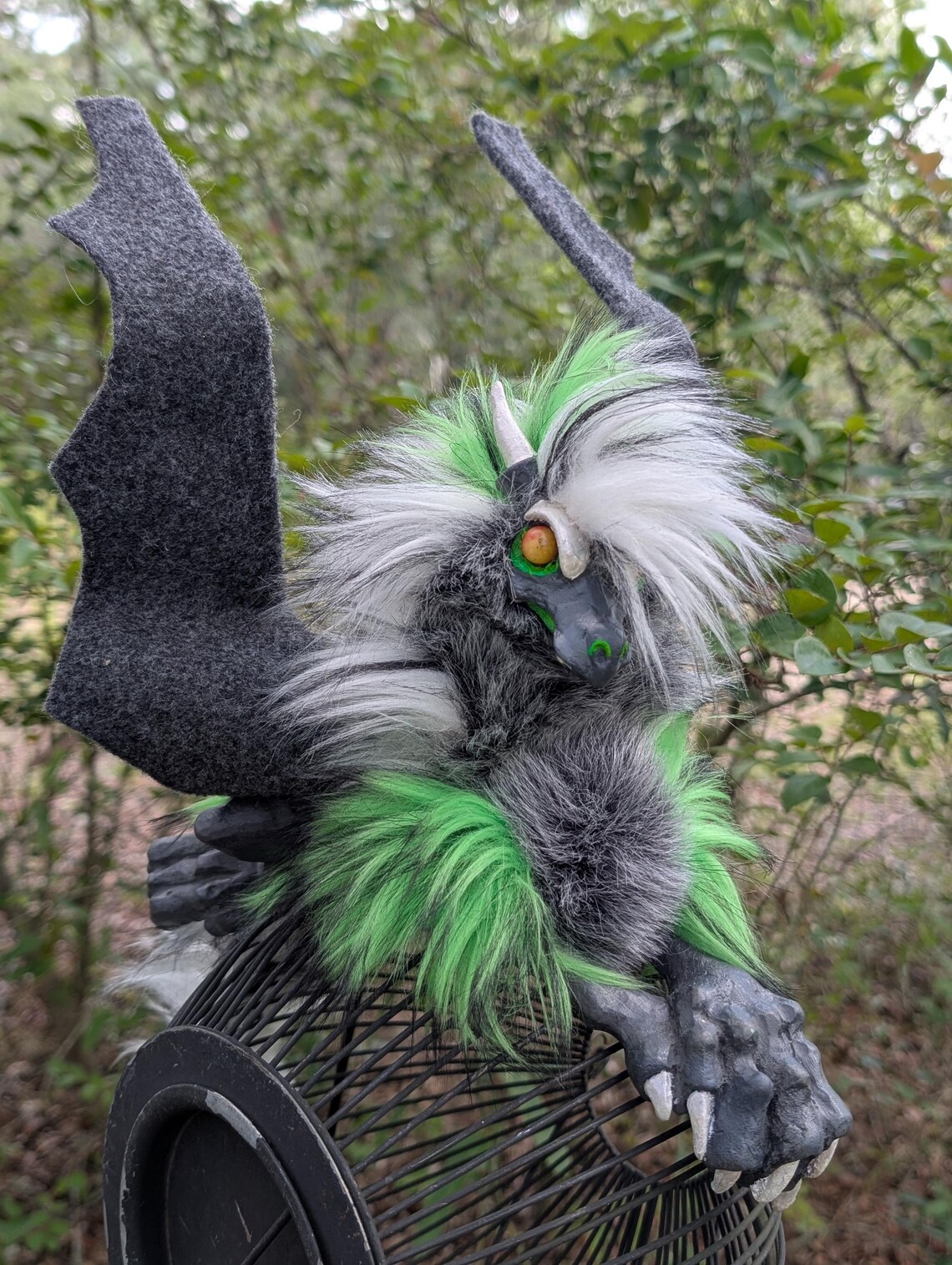 Specialty Classic Large Glacierglow Dragon Woodbaby, Handmade Shoulder ...