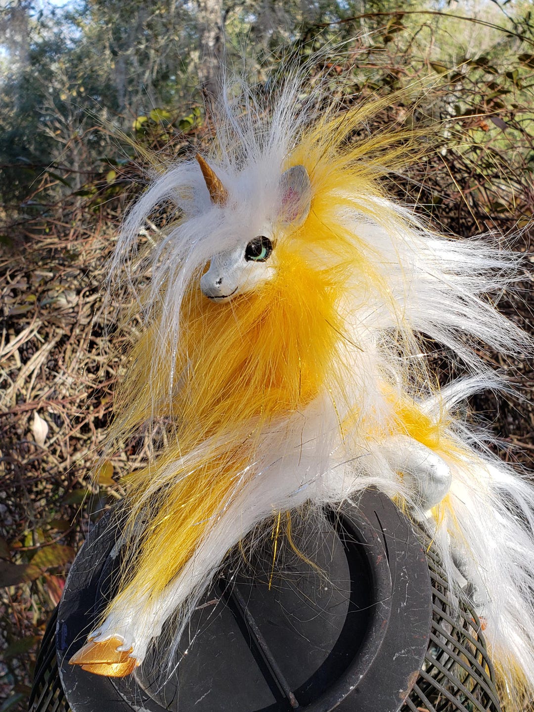 All-new Mango Baby Unicorn Woodbaby Handmade Shoulder-sitting Puppet ...