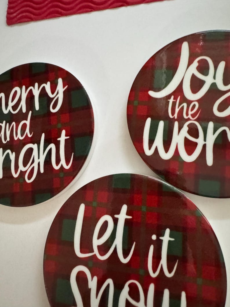 Holiday Ceramic Coasters, Available for Purchase or Special Order - Etsy
