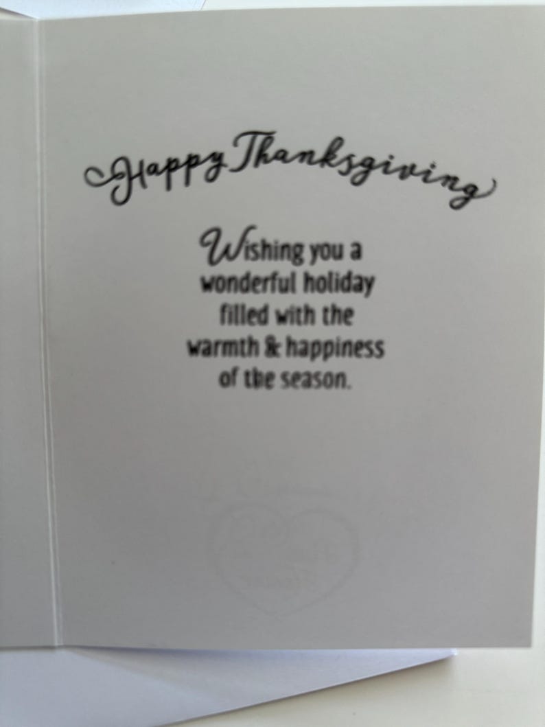 Handmade Scarecrow Thanksgiving Cards: Fall Florals, Pumpkins - Etsy