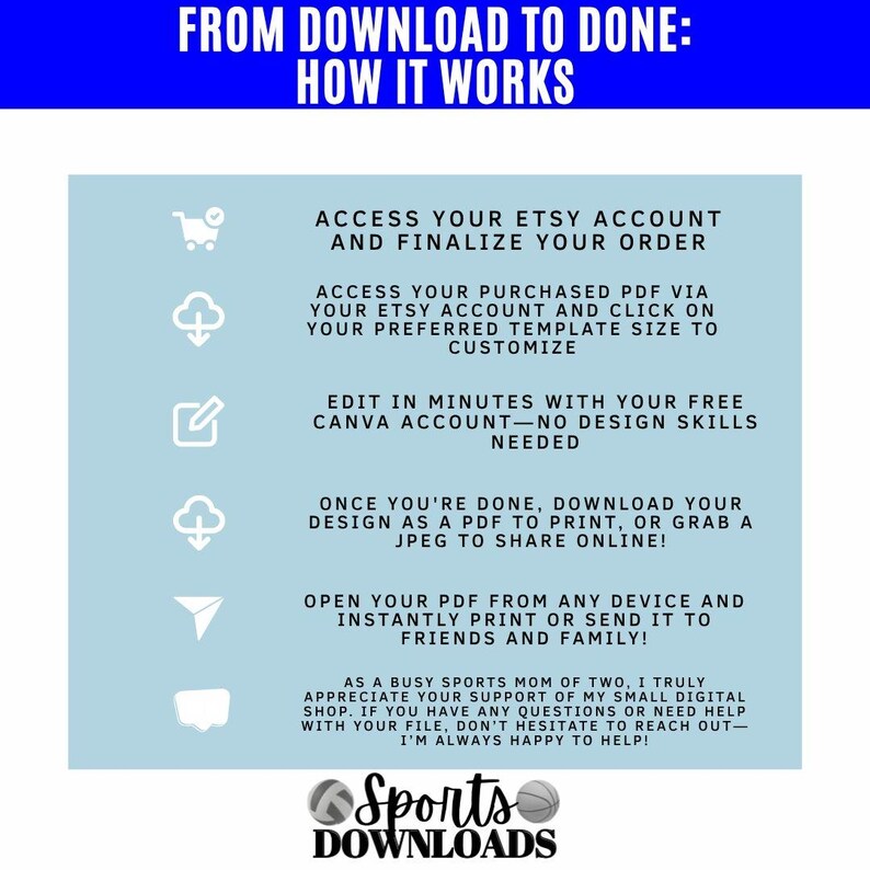 Cheer Sponsor Packet Canva Template: Editable 4-page Fundraising Kit ...