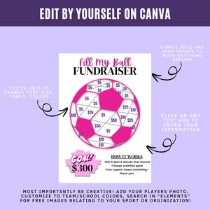 Soccer Fundraiser Flyer Template Fill My Soccer Ball Fundraising Ideas ...