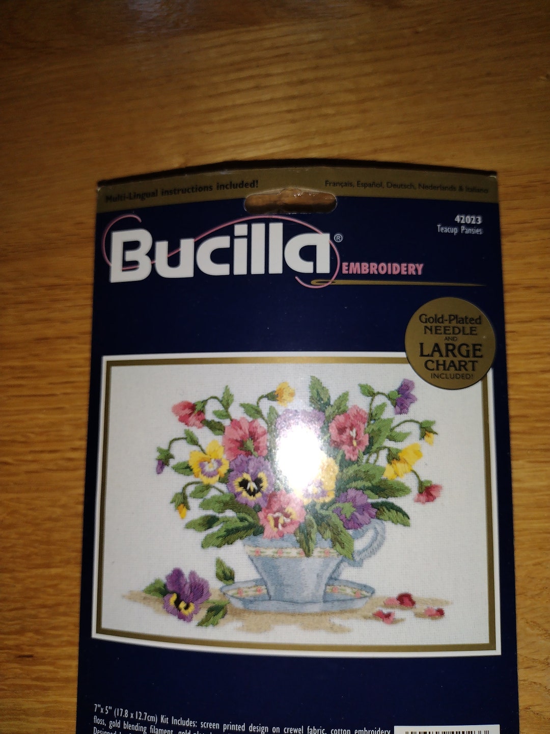 Bucilla Embroidery Kit - Etsy