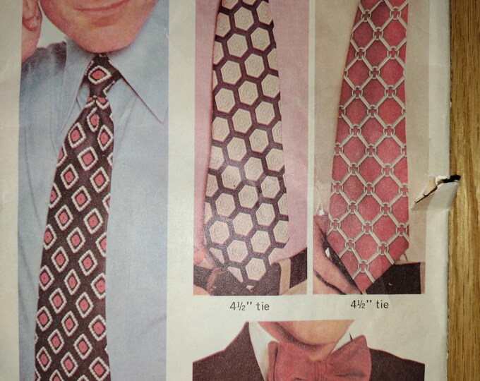 Men's Tie Pattern - Etsy