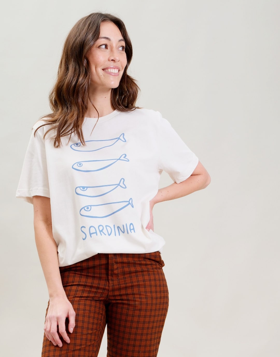 Sardines From Sardinia Unisex, Graphic Adult Tee, Vintage Inspired ...