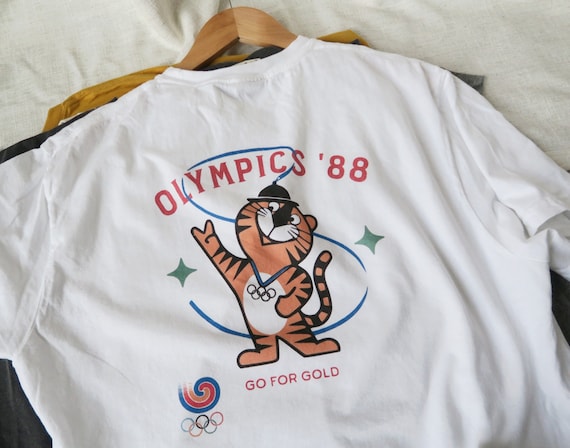 Hodori Tiger VTG 1988 Seoul Korea Summer Olympics Souvenir Wallet W/
