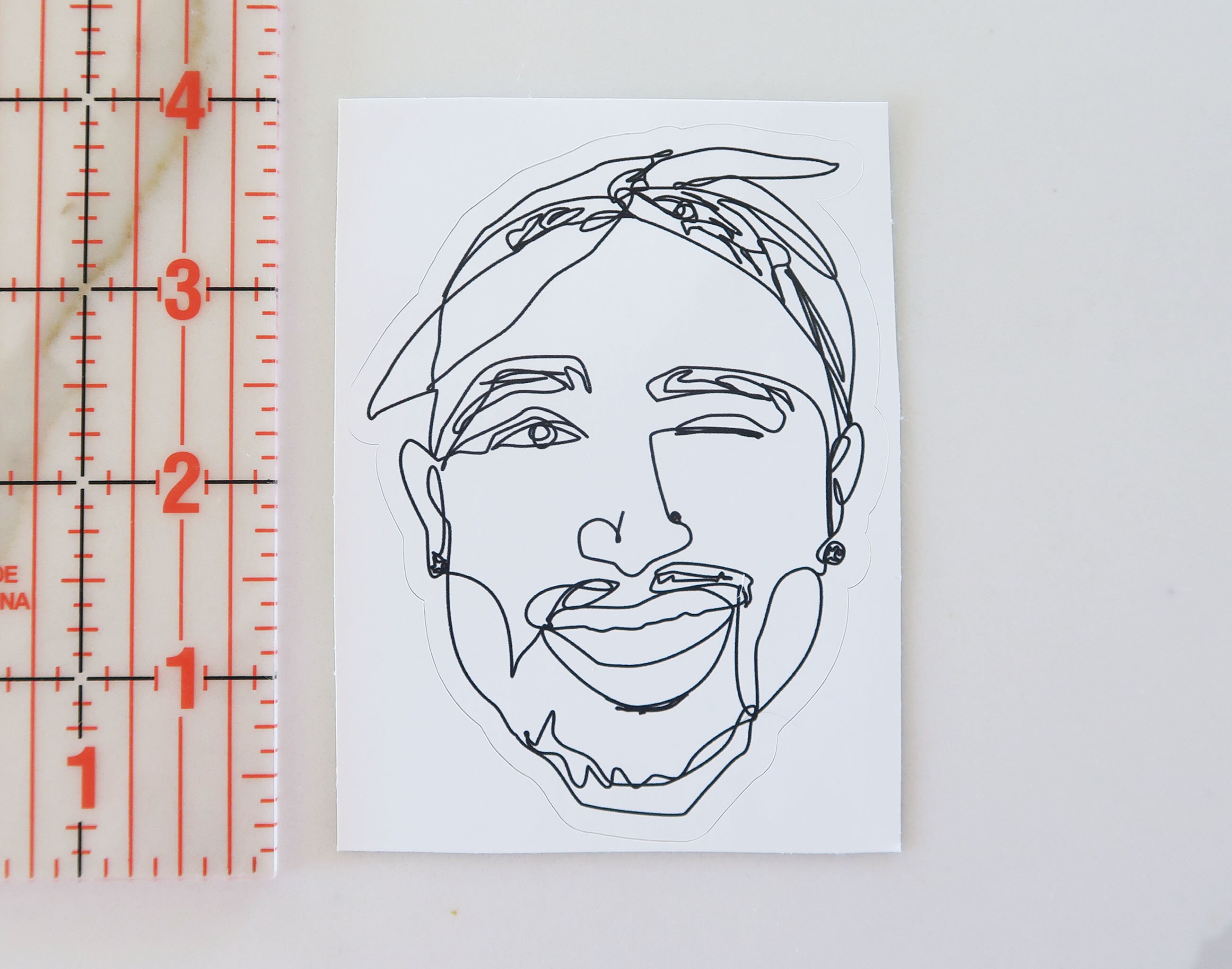 2pac Tupac Laptop Phone Water Bottle Reusable Vinyl | Etsy