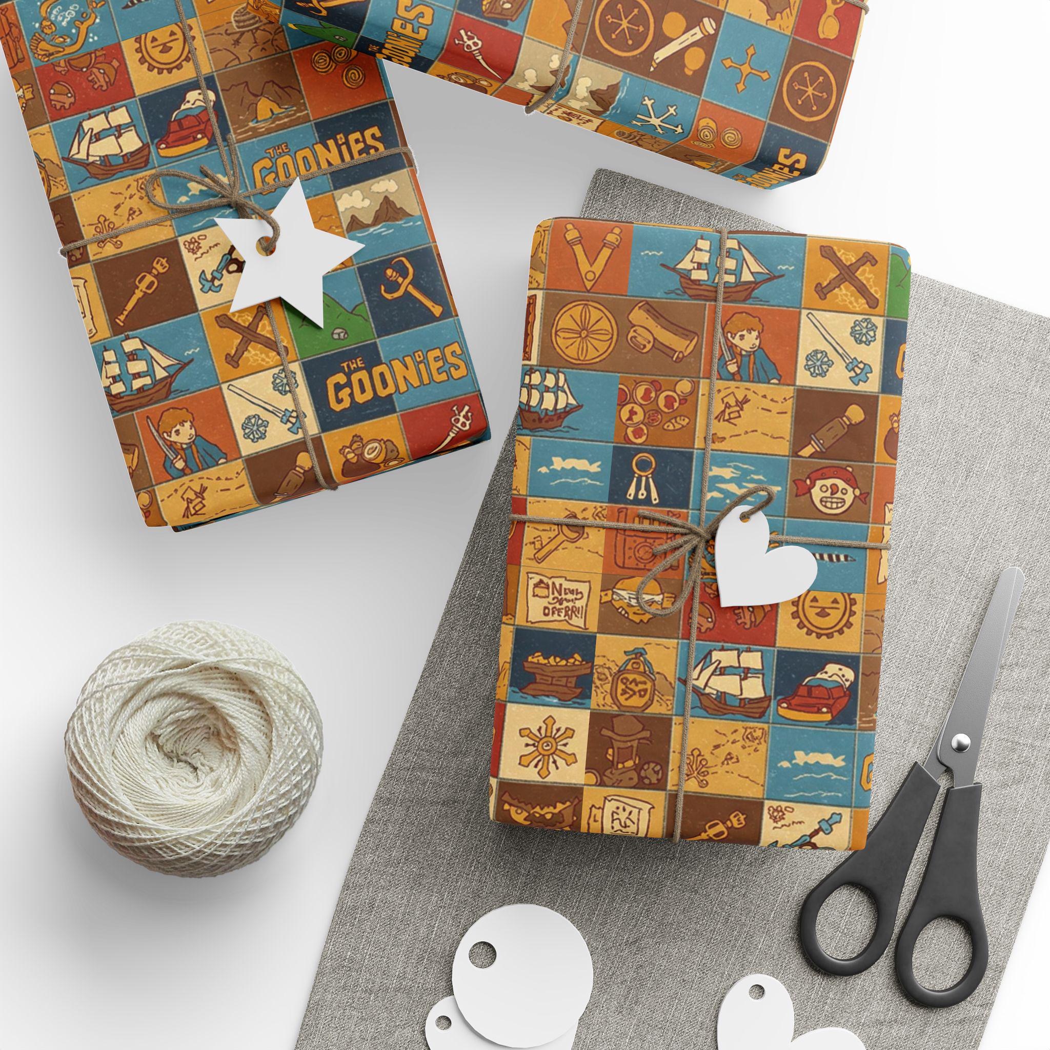 Goonies Inspired Wrapping Paper, Vintage-inspired Gift Wrap, Ideal for ...