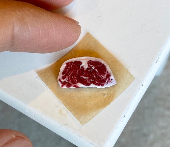 Miniature Dollhouse Raw Meat From the Butcher in 1:12 Scale | Etsy