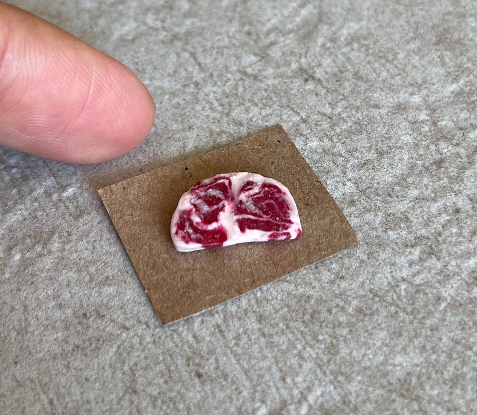 Miniature Dollhouse Raw Meat From the Butcher in 1:12 Scale - Etsy