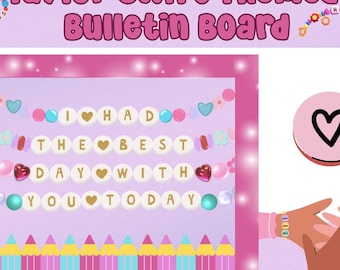 In Our Grade Era Printable Bulletin Board, Friendship Bracelet Bulletin ...