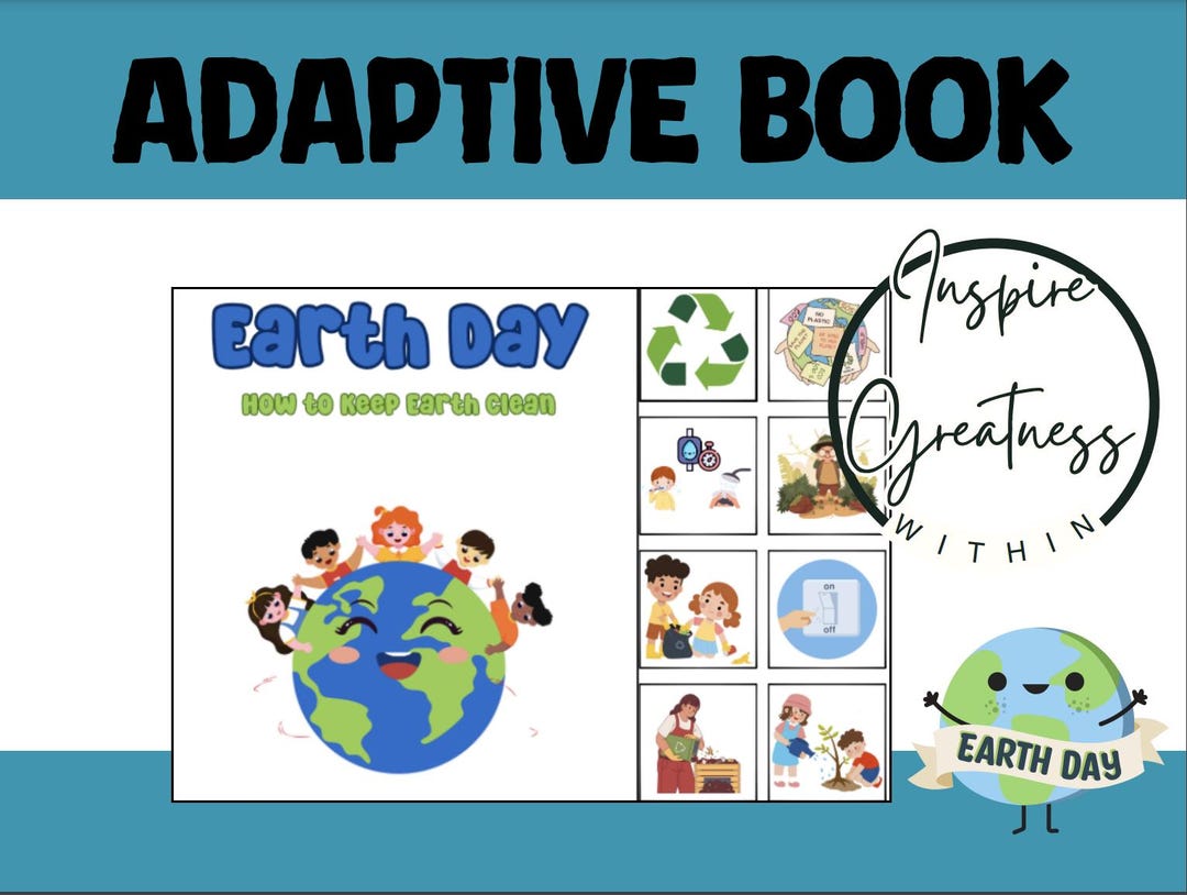 Earth Day Adapted Book for Students With Autism-special Education - Etsy