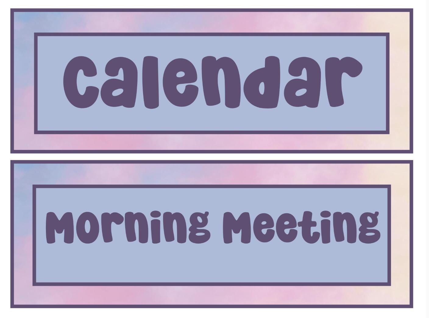 Editable- Mystical Themed -classroom Daily Visual Schedule - Etsy