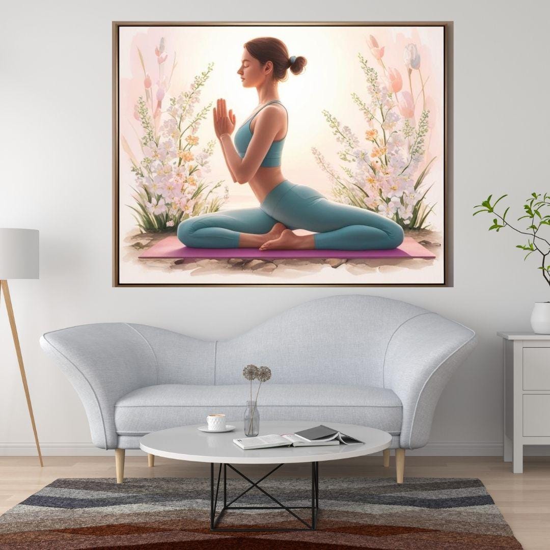 Wallpaper for Room Decor on Mindfulness Art, Meditation Room Decor ...