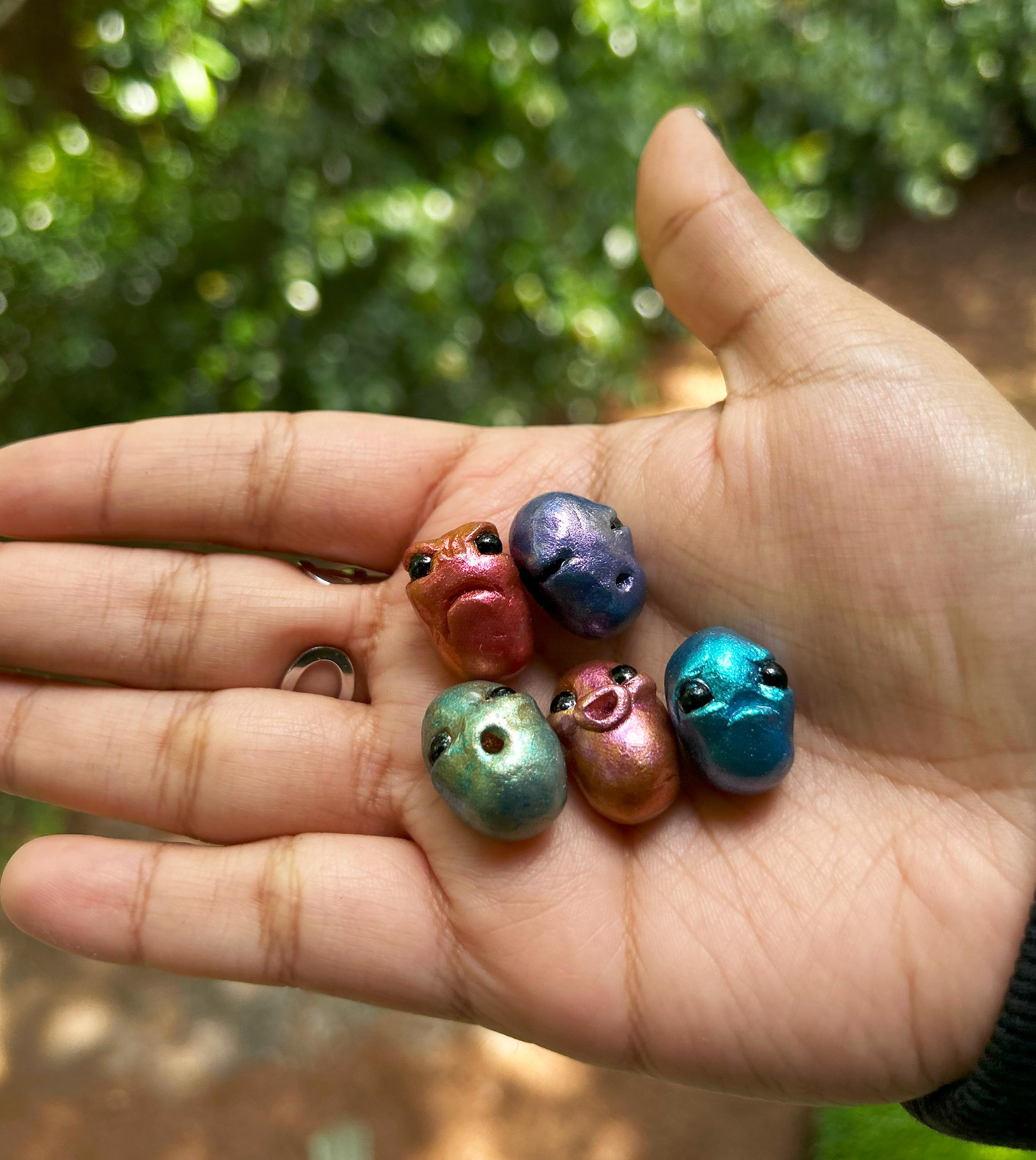 Magic Beans | Handmade Fidget Beans | Sensory Toy, Worry Stone, Polymer ...