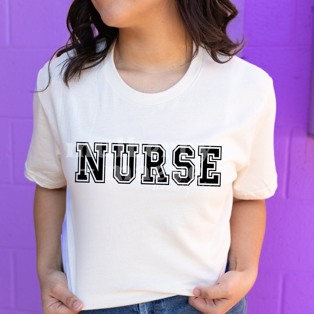 NURSE Puff Transfer for Blank Apparel. Easy to Apply and Ready to Press ...