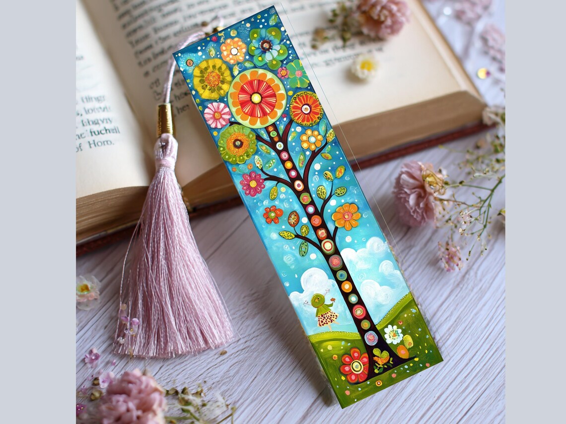 Whimsical Girls 15 Printable Bookmarks Digital Downloads - Kids Craft ...