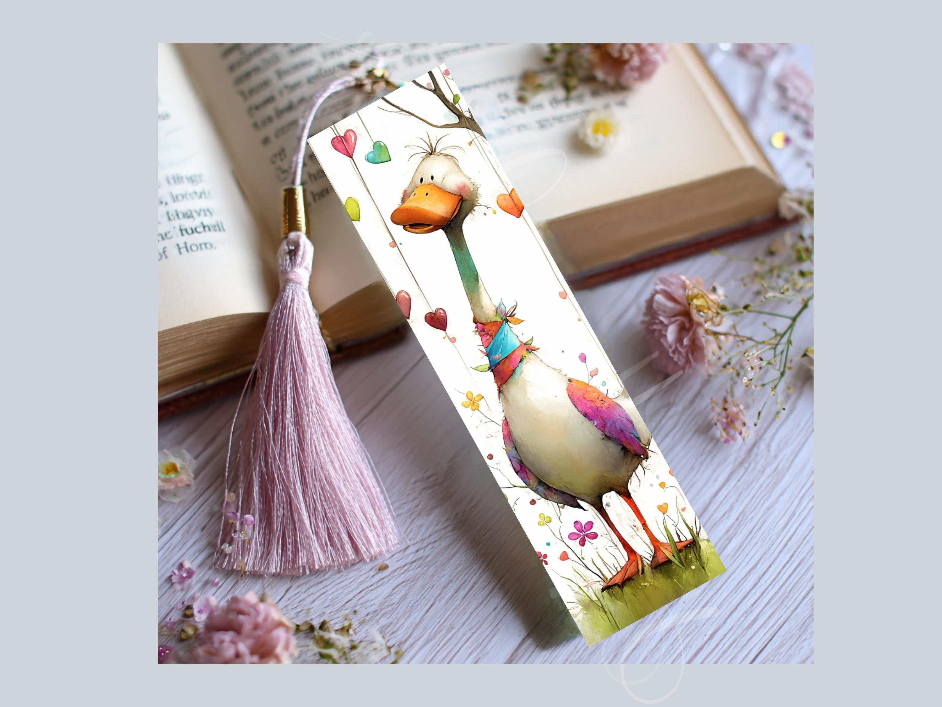 Valentine Goose Printable Bookmarks Digital Downloads 15 JPG Bookmarks ...