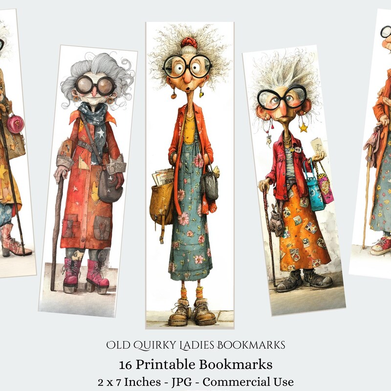 Bookmarks Quirky - Etsy