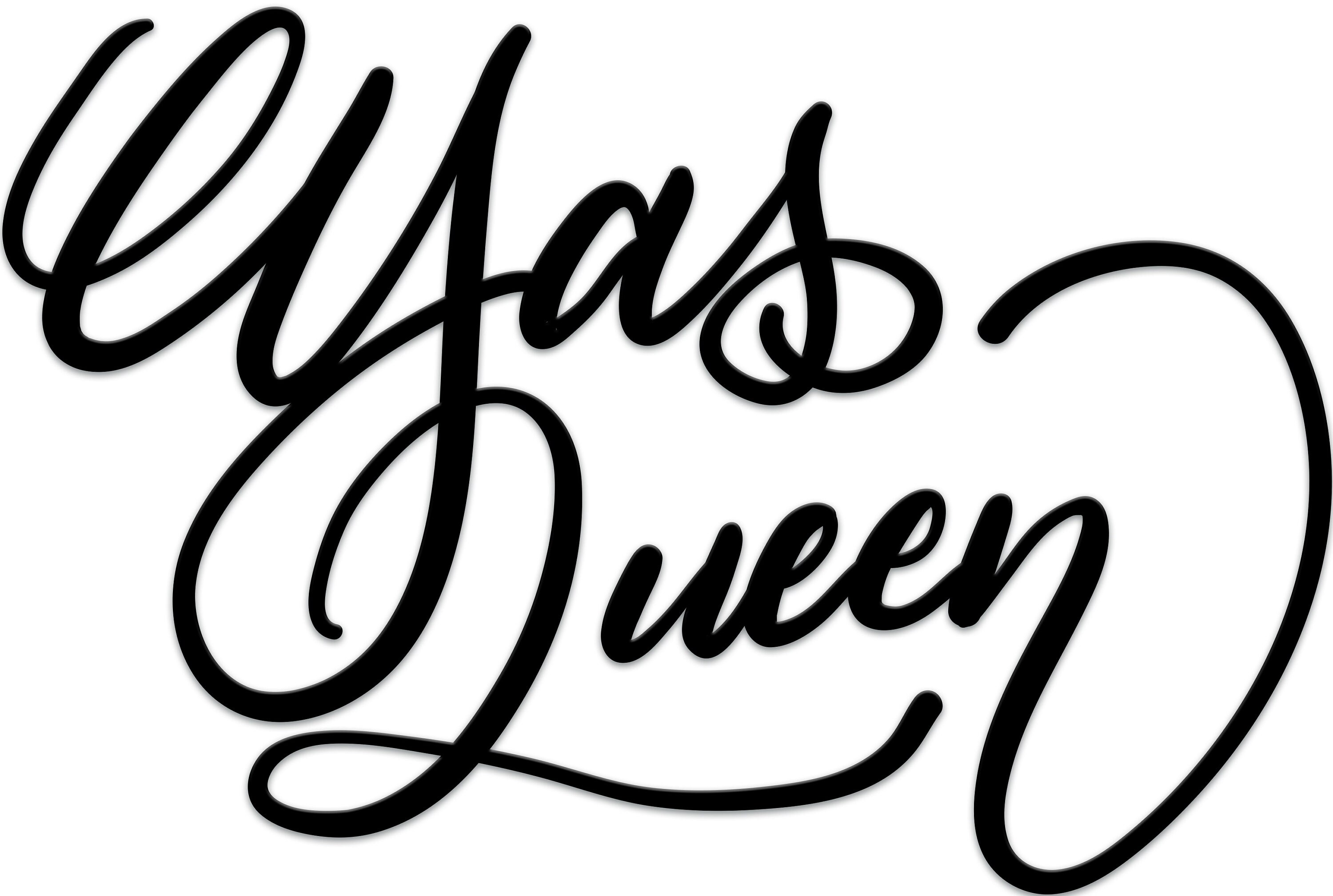 Yas Queen - SVG File - Etsy