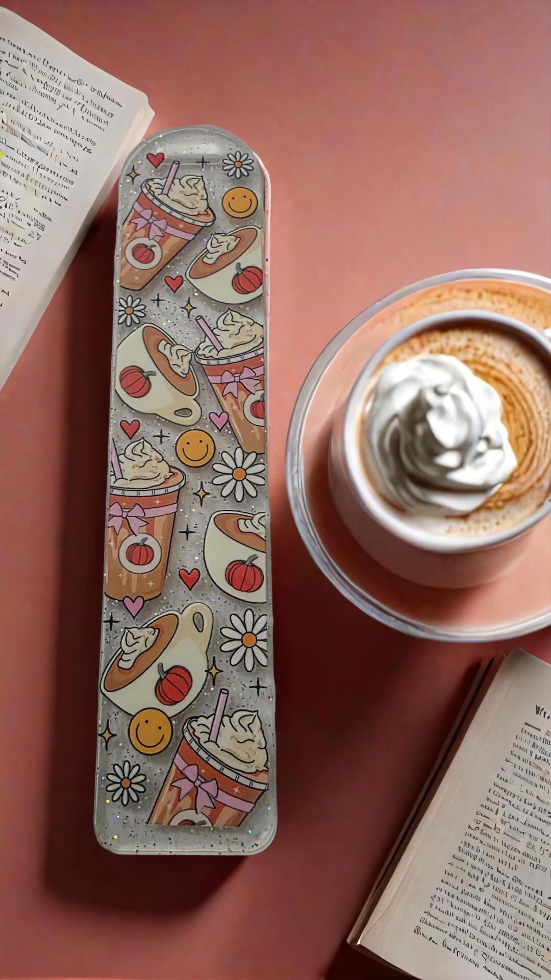 Baking-themed Bookmarks | Cupcake, Croissant, Ice Cream, Strawberry ...