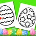 Easter Egg Coloring Pages for Kids – 30 Printable Easter Egg Designs ...