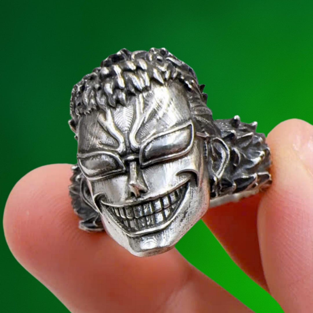 Anime Villain Smile Ring – Pirate King Saga Inspired Statement Ring ...